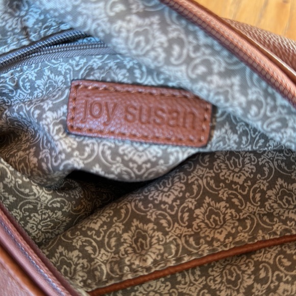 Joy Susan | Bags | Joy Susan Vegan Leather Crossbody Bag Never Used ...